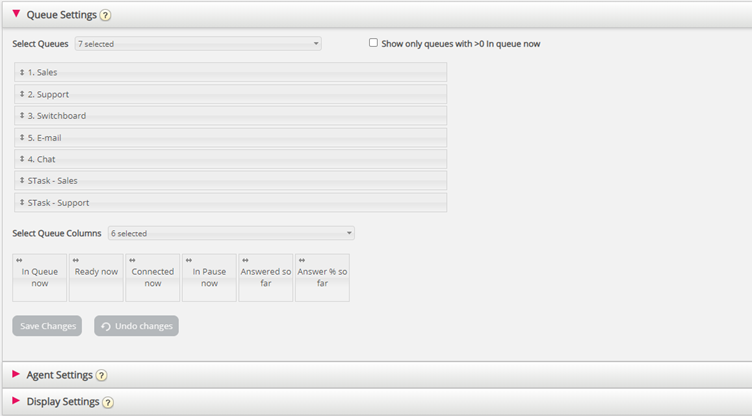 Queue Settings | Puzzel Help Centre